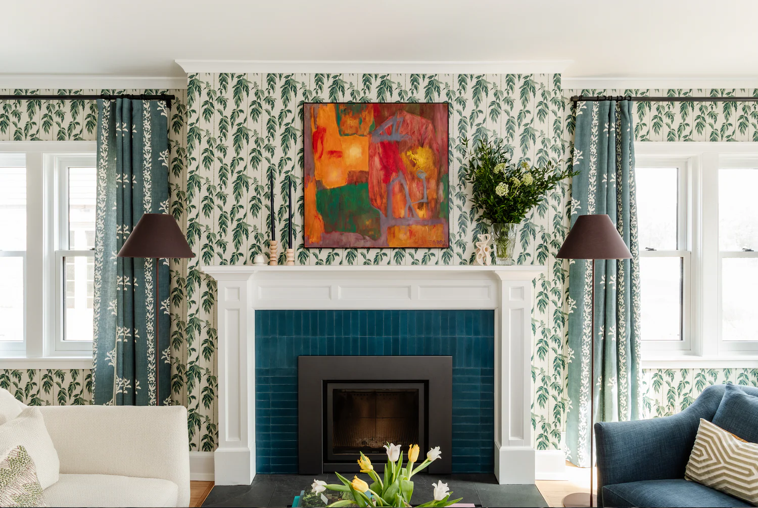 Luxurious Living Wallpaper Design